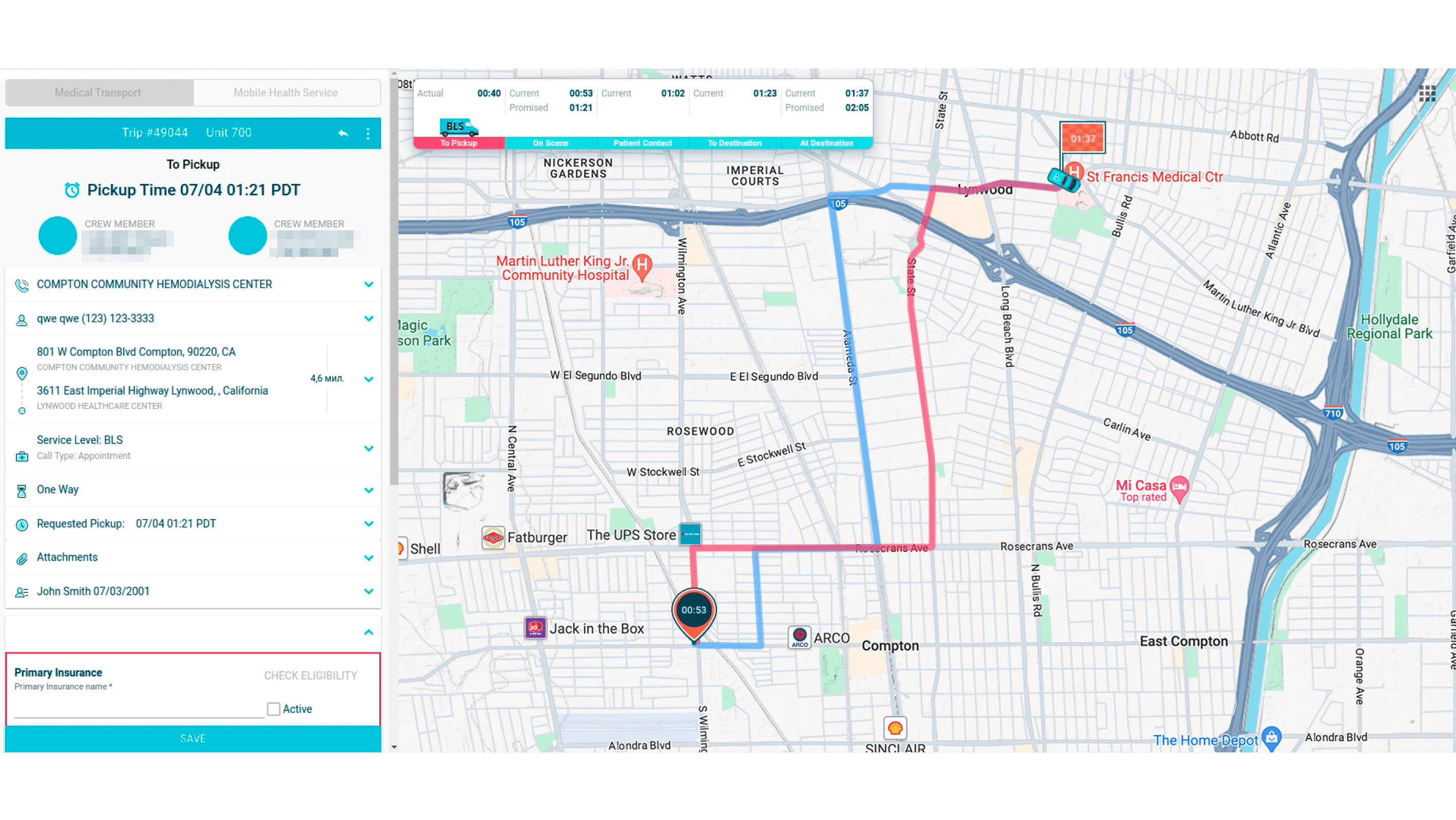 Enhancing Medical Transportation Platform - Case Study