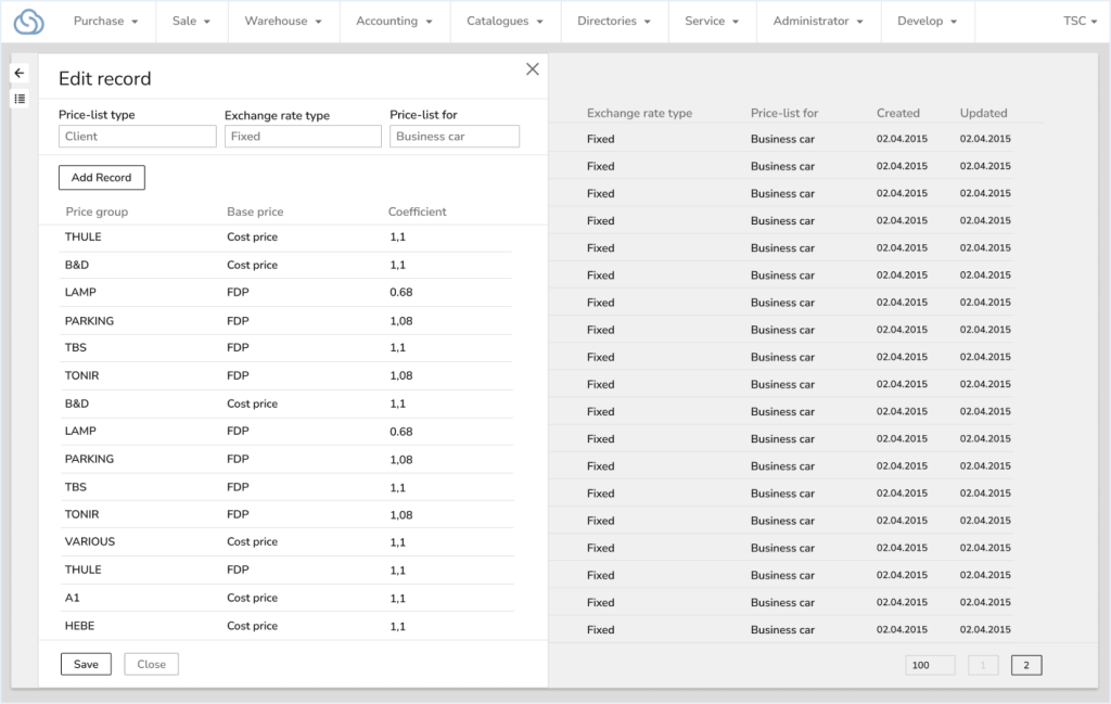 Custom ERP System for Toyota Car Dealer - Case Study